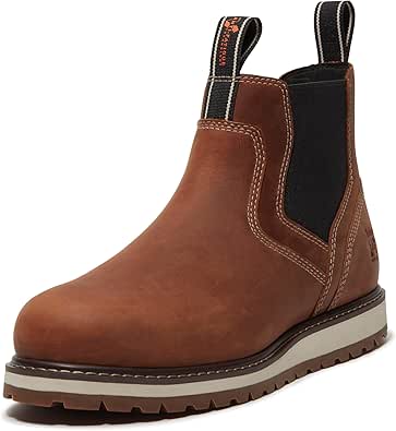 Amazon.com | Timberland PRO Men's Irvine Chelsea Wedge Soft Toe ...