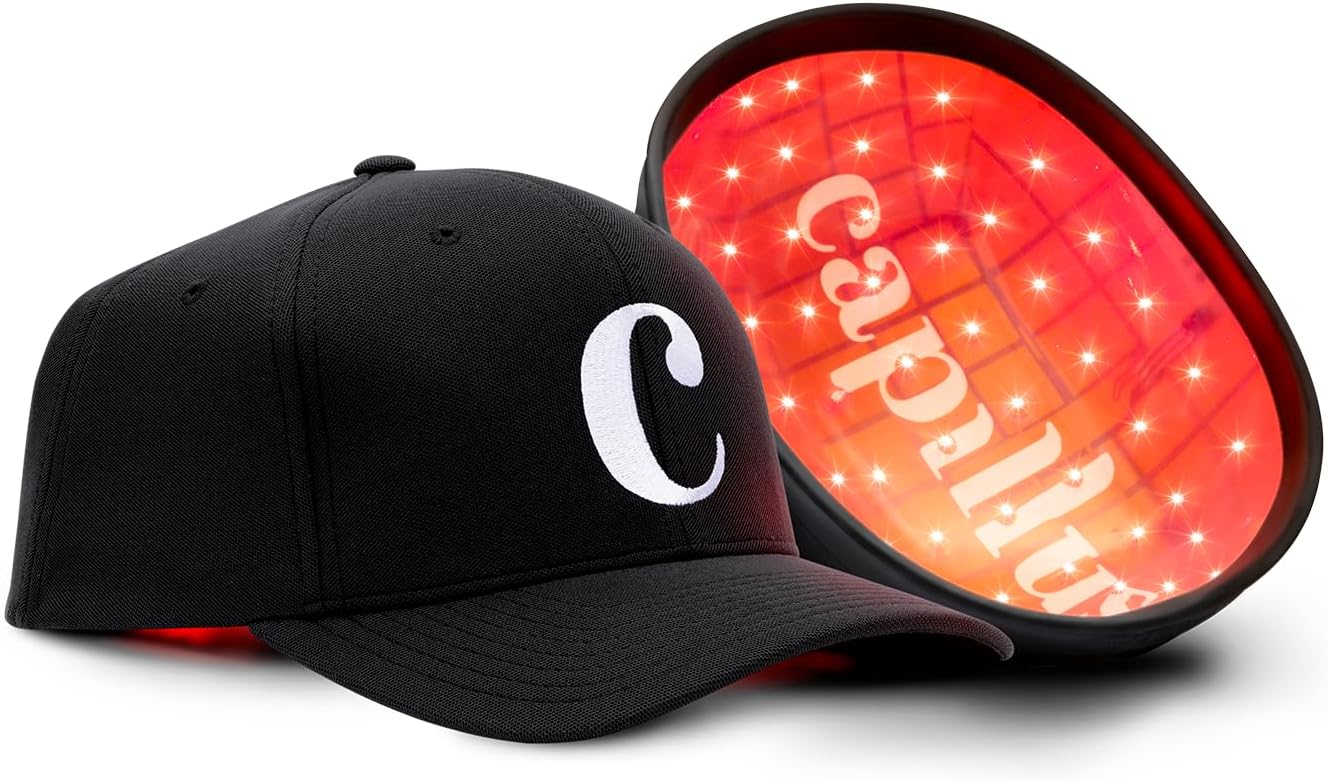 Amazon.com: Capillus Plus Mobile Laser Therapy Cap for Hair Regrowth ...