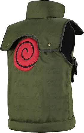 Amazon.com: RealerLeather Mens Kakashi Costume Cosplay Kakashi Hatake ...