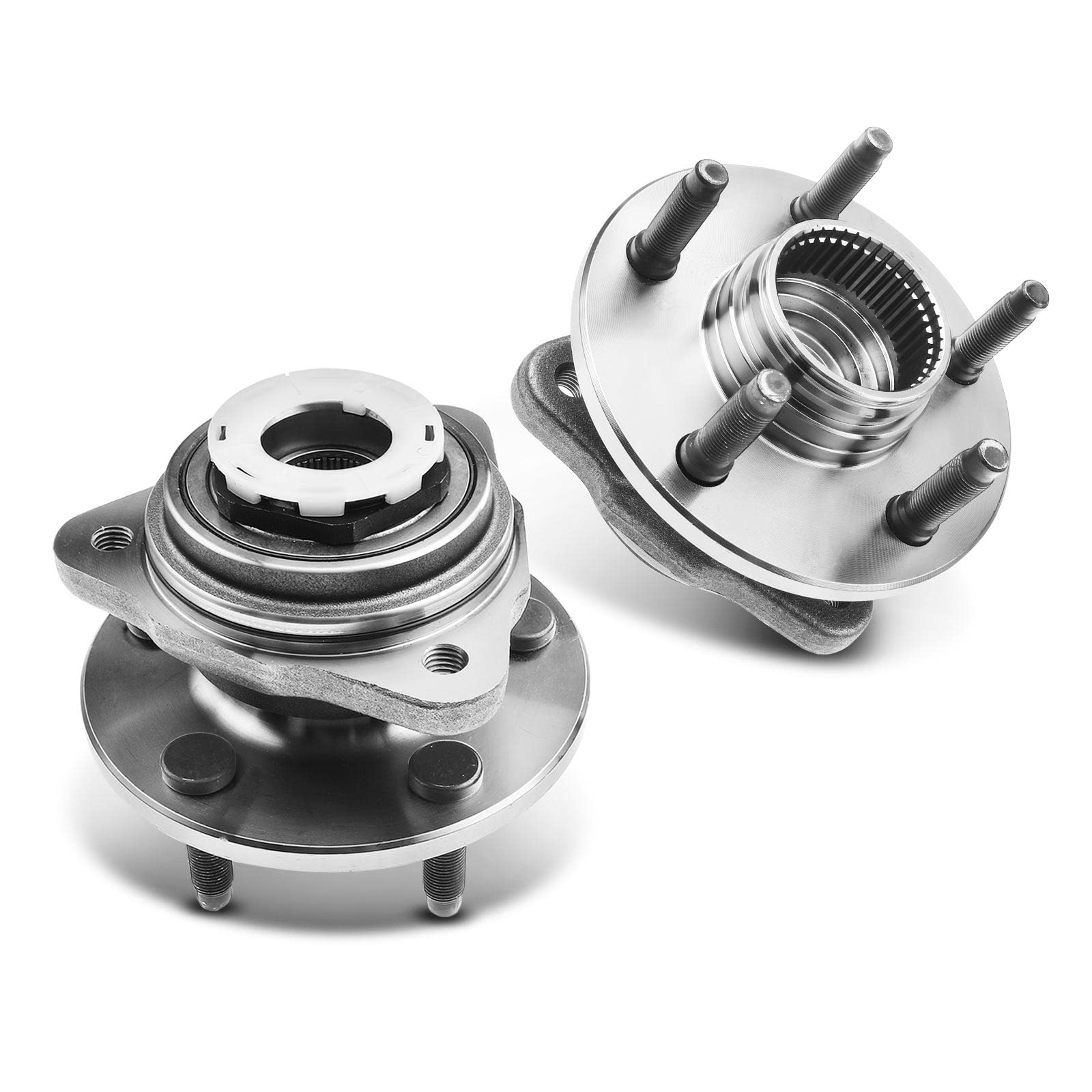 A-Premium 2x Front Wheel Bearings and Hub Assembly Compatible with Ford ...