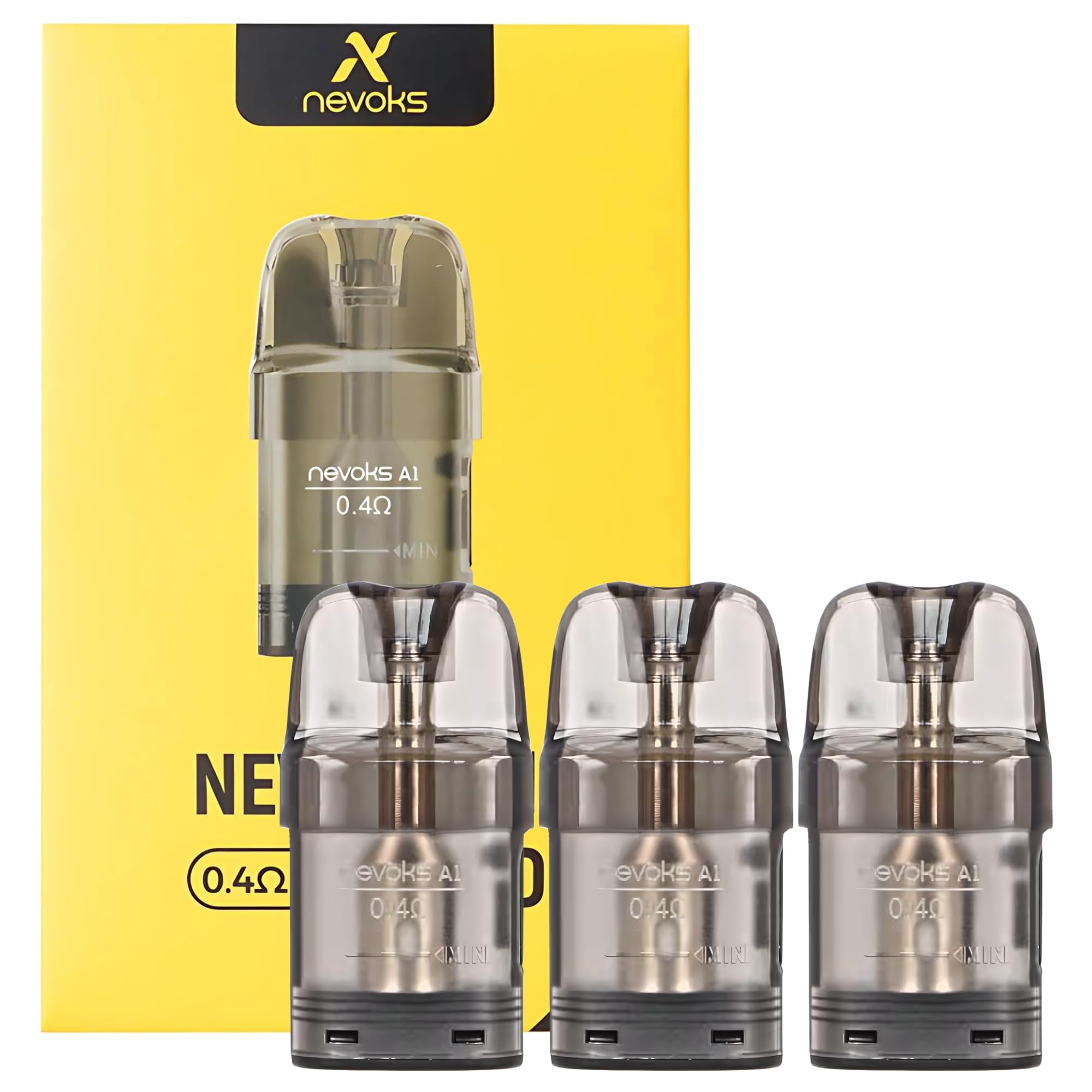 Nevoks Feelin A1 Vape Kit - E Cigarette DTL Vaping, 2ml No Nicotine ...