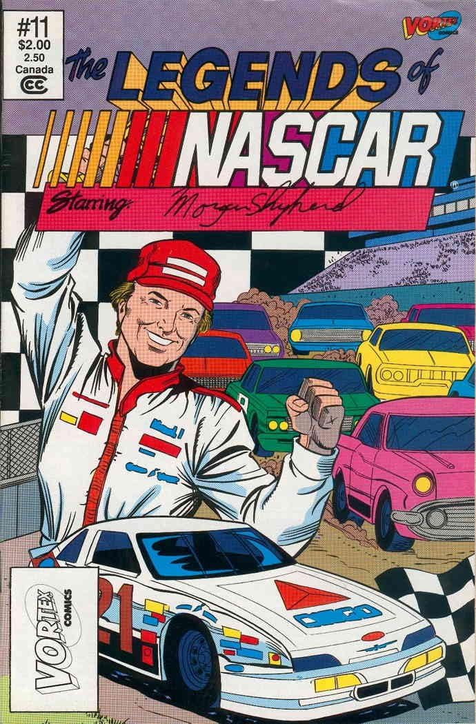 Amazon.com: Legends of NASCAR, The #11 VF/NM ; Vortex comic book ...