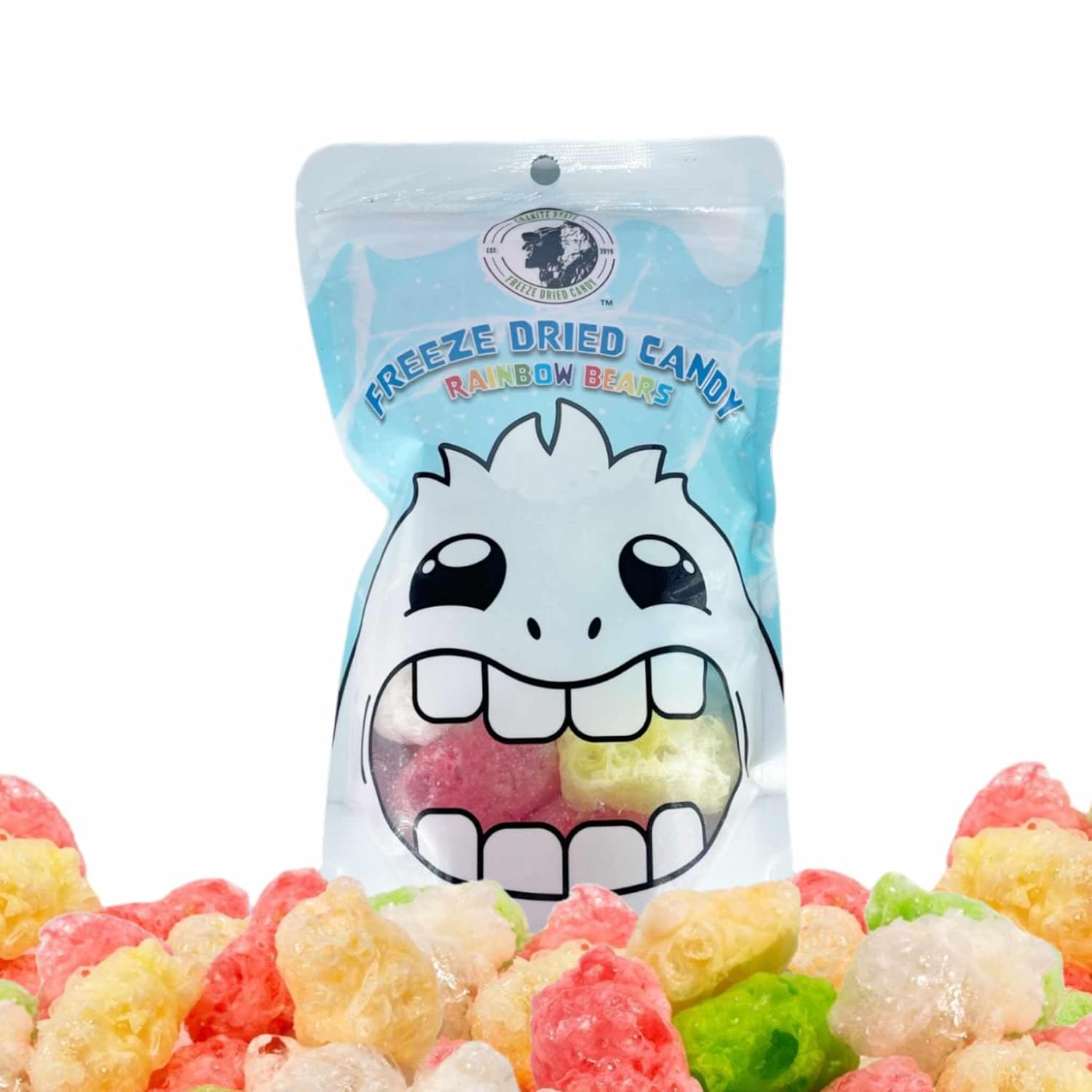 Amazon.com : Granite State Freeze Dried Candy - Rainbow Bears - 2.5 oz ...