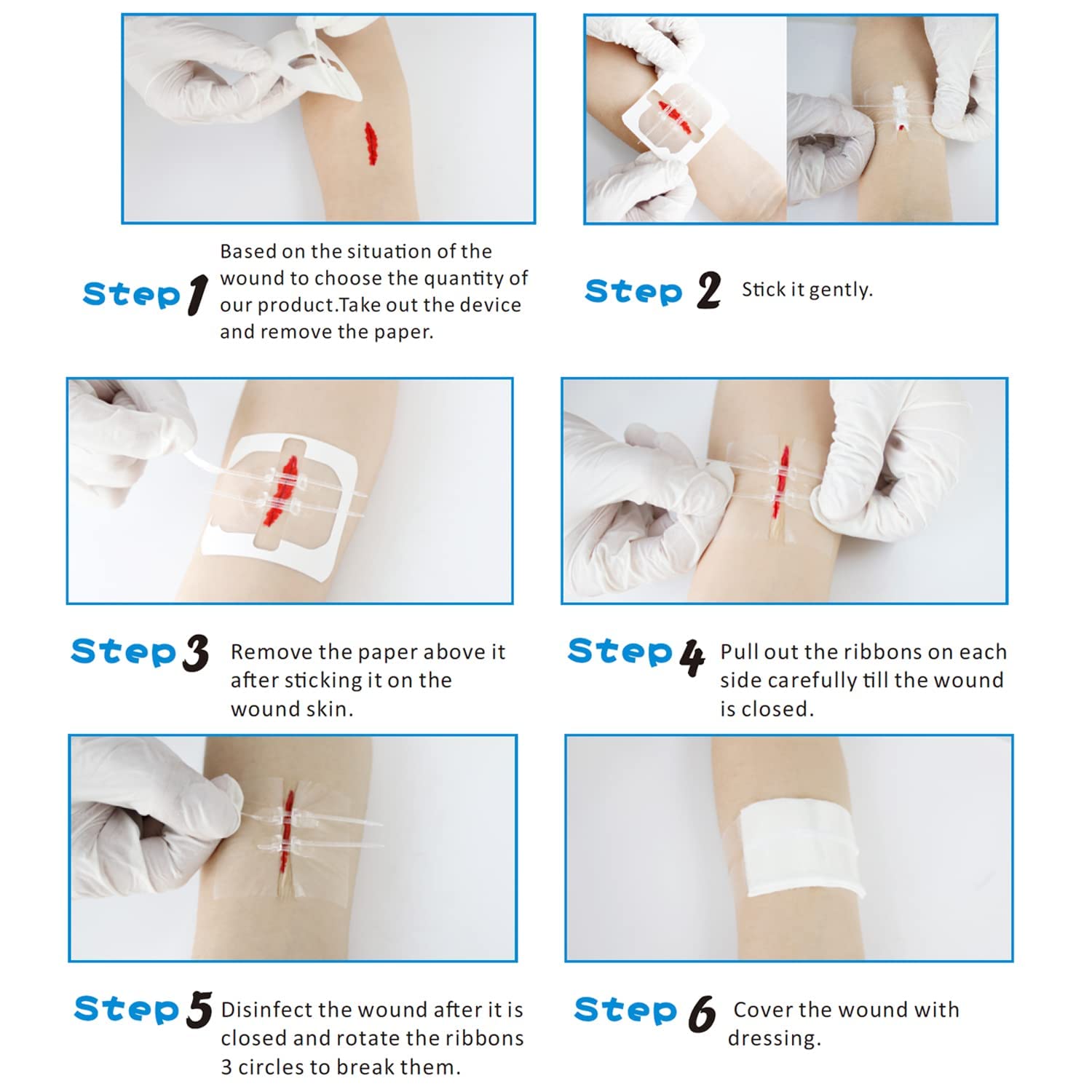 Wound Care Steps