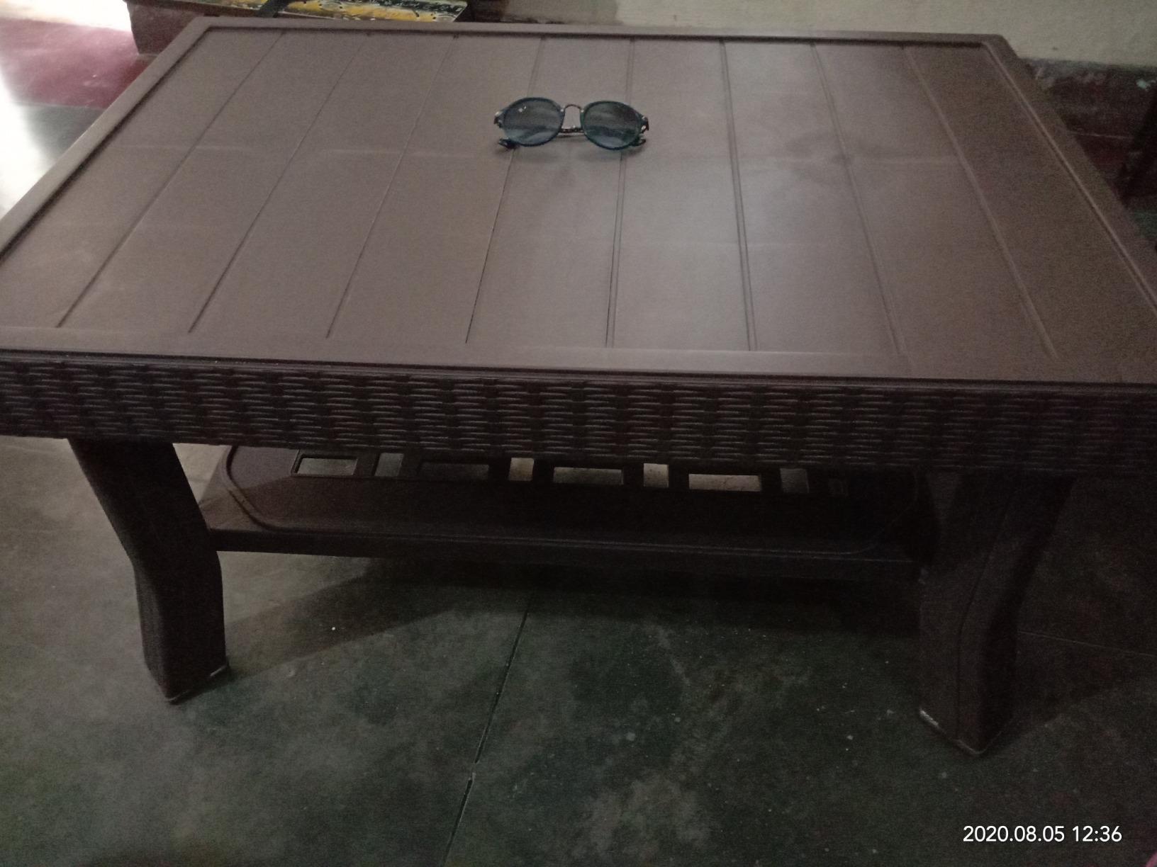 Varmora Wizard Coffee Table ( Plastic,Brown ) : Amazon.in: Home & Kitchen