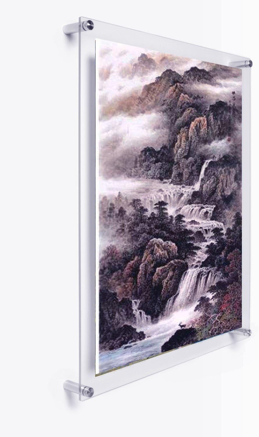 Amazon.com: Yakri A4 Wall Mounted Acrylic Plexiglass Poster Frames ...