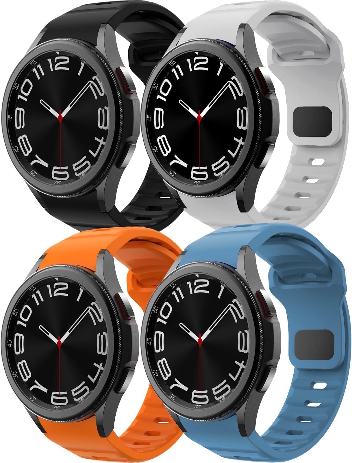 Amazon.com: MoKo Bands Compatible with Samsung Galaxy Watch 7 FE 6 5 4 ...