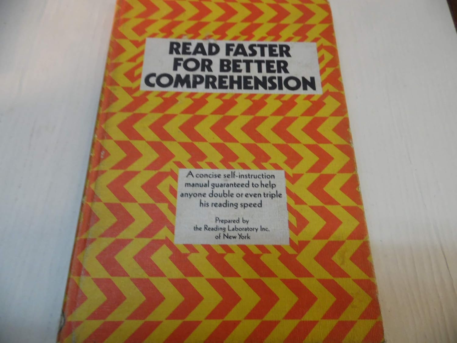 Read Faster for Better Comprehension: New York Reading Laboratory ...