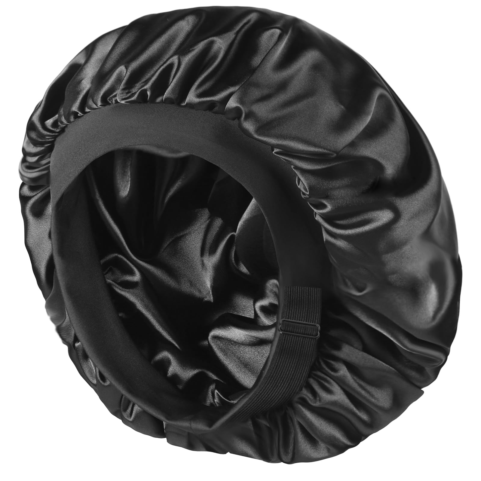 Amazon.com : Silk Bonnet Satin Bonnet for Sleeping Double Layer Hair ...