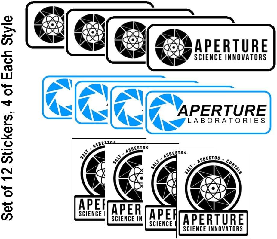 Amazon.com: Aperture Laboratories Sticker Assortment : Home & Kitchen