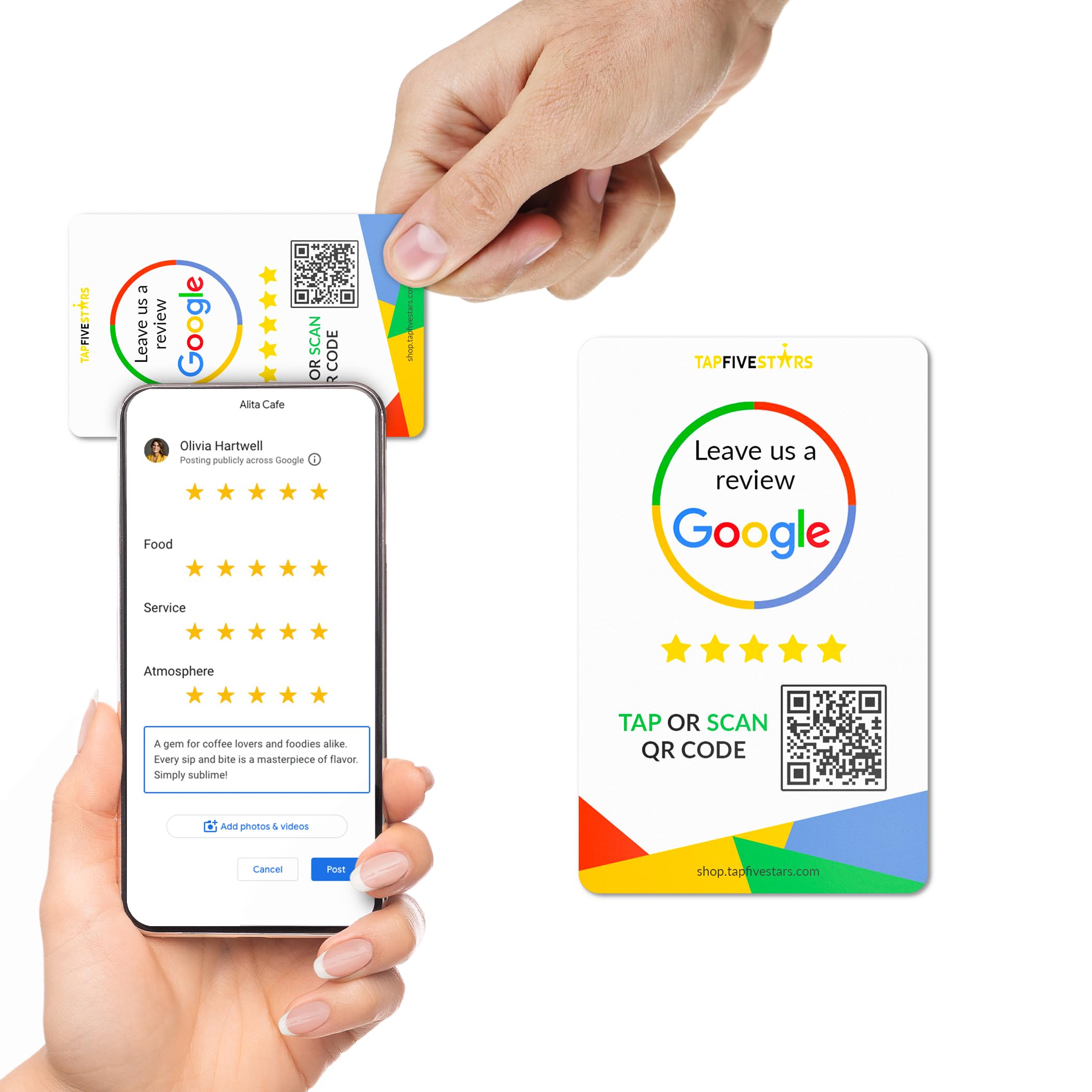 Google Review Tap Card by...B0CS4ZX5RW | Encarguelo.com.ec