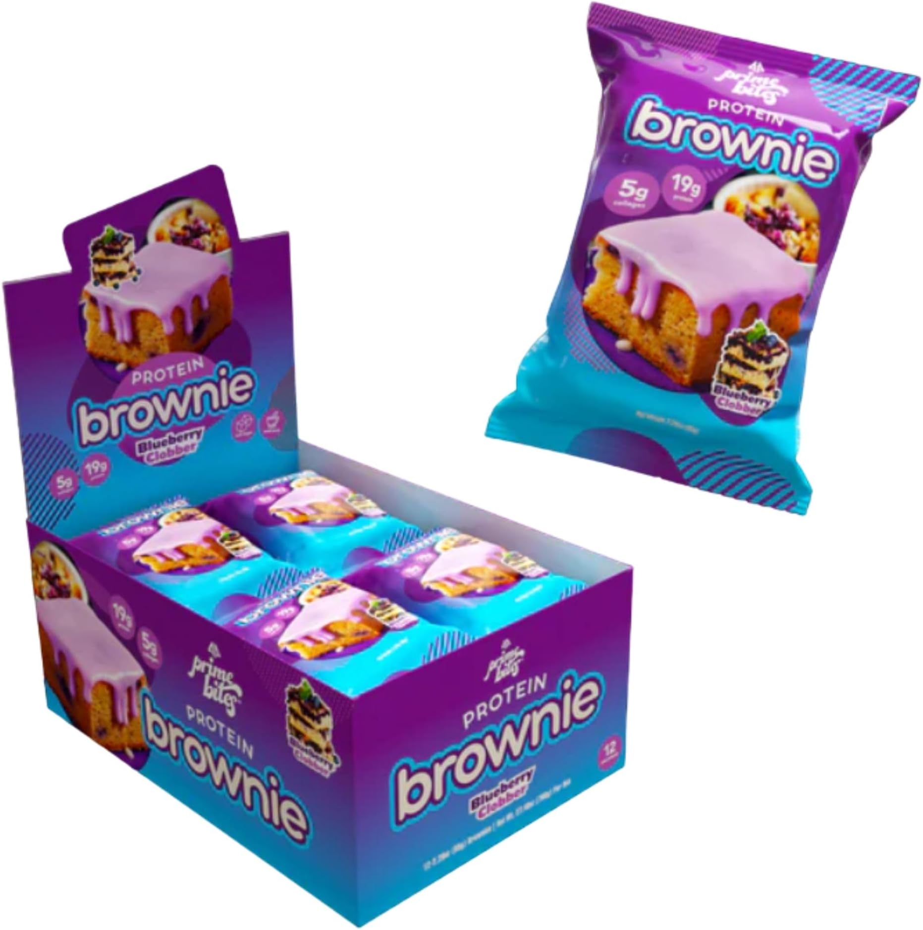 Amazon.com : Prime Bites Protein Brownie from Alpha Prime Supplements ...