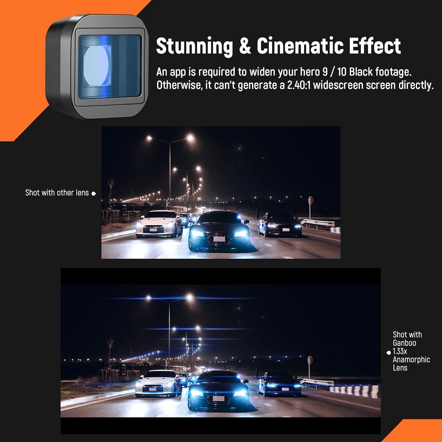 1.33x Anamorphic Widescreen Lens Compatible with Australia | Ubuy