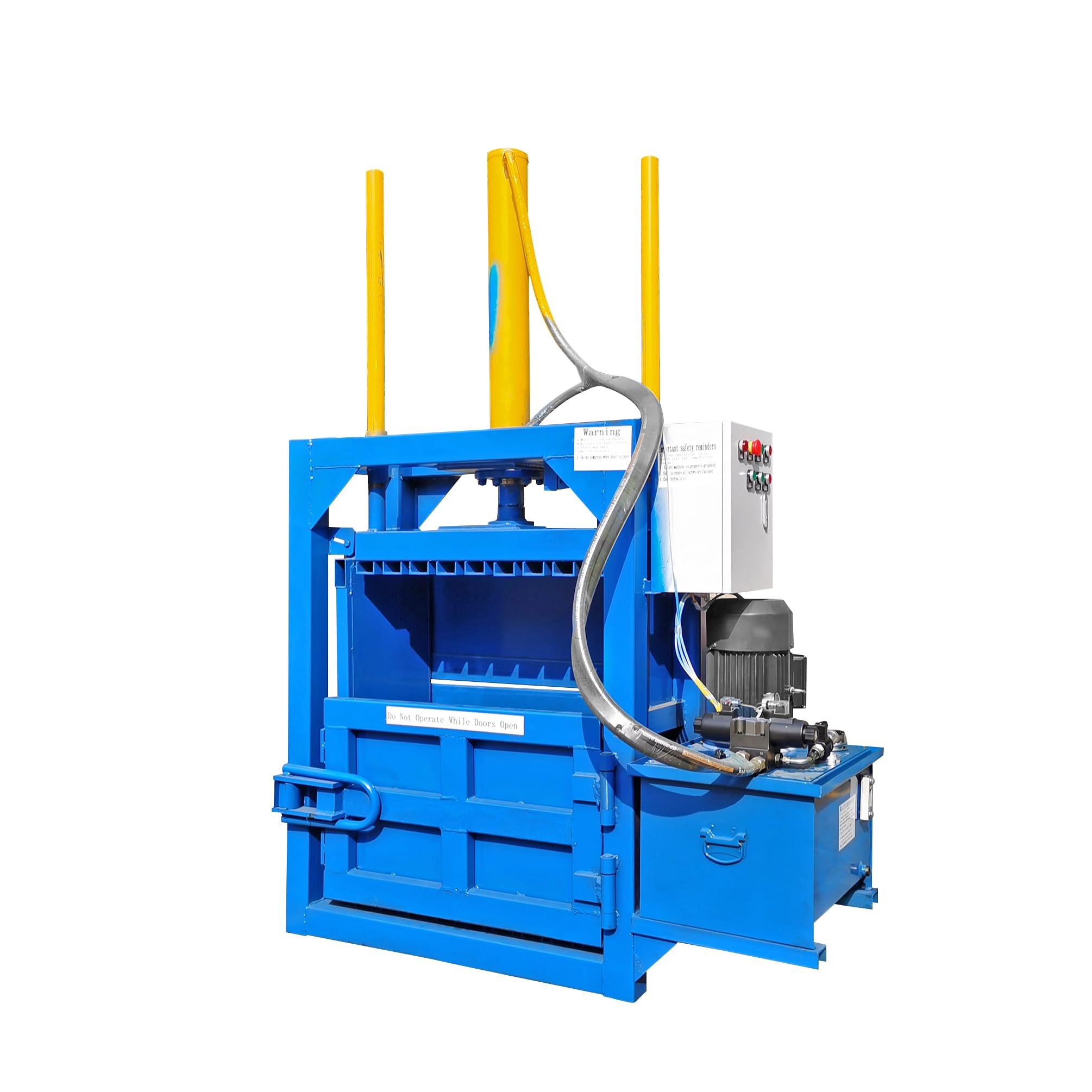 Amazon.com: FixtureDisplays® 10 Metric Ton Auto Corrugated Box Baler ...