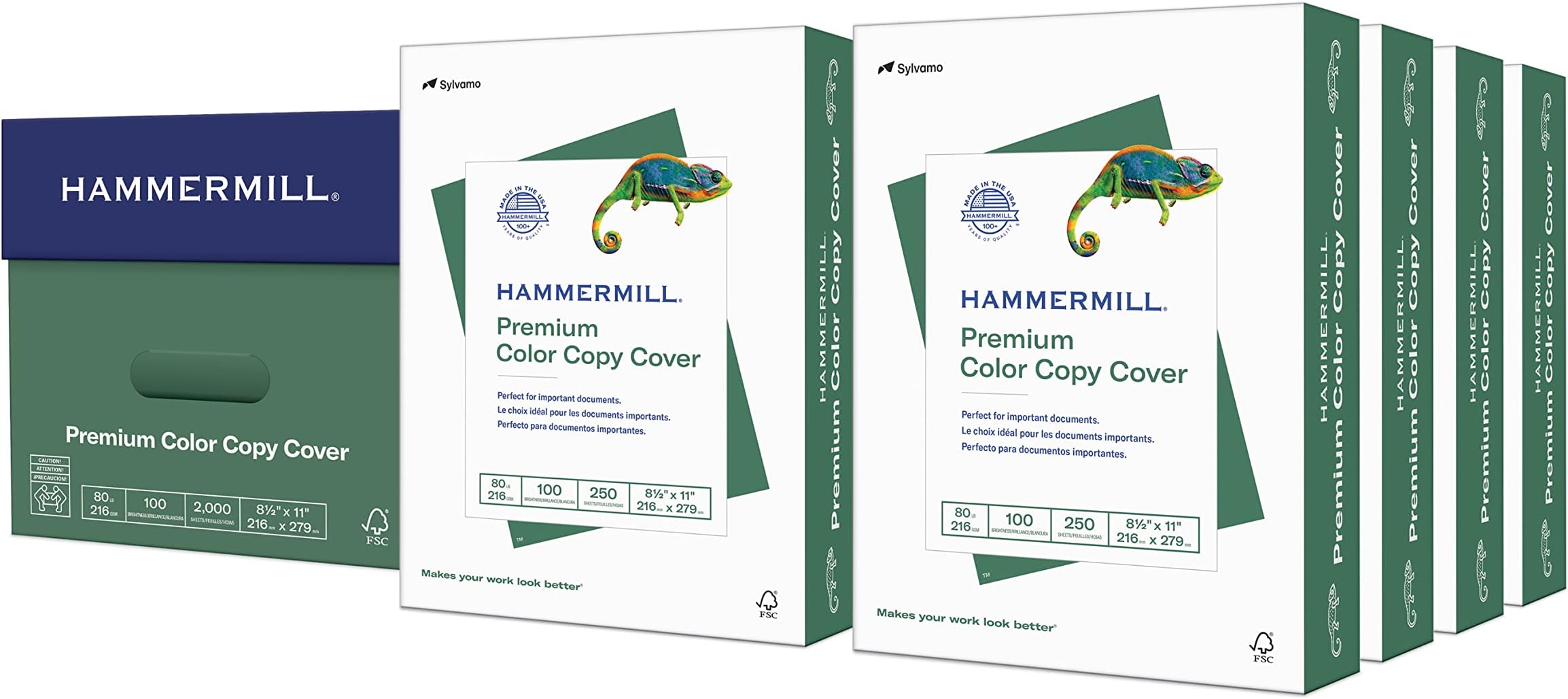 Amazon.com : Hammermill Cardstock, Premium Color Copy Cover, 80 lb, 8.5 ...