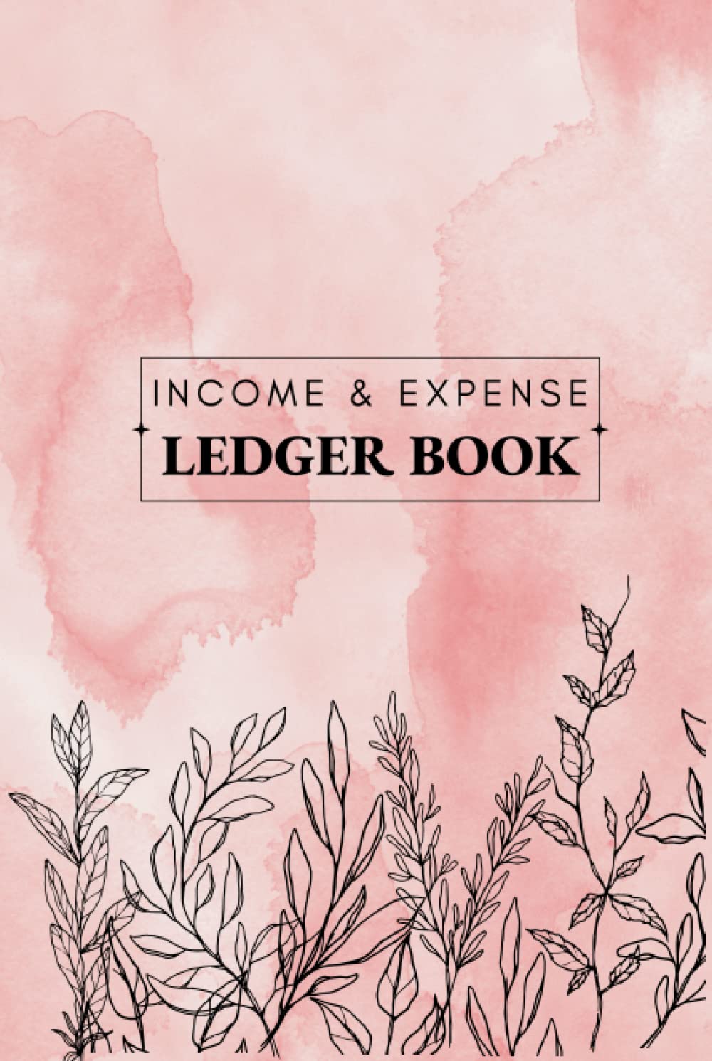 Amazon.com: 5-Year Simple Monthly Income & Expense Ledger Book with ...