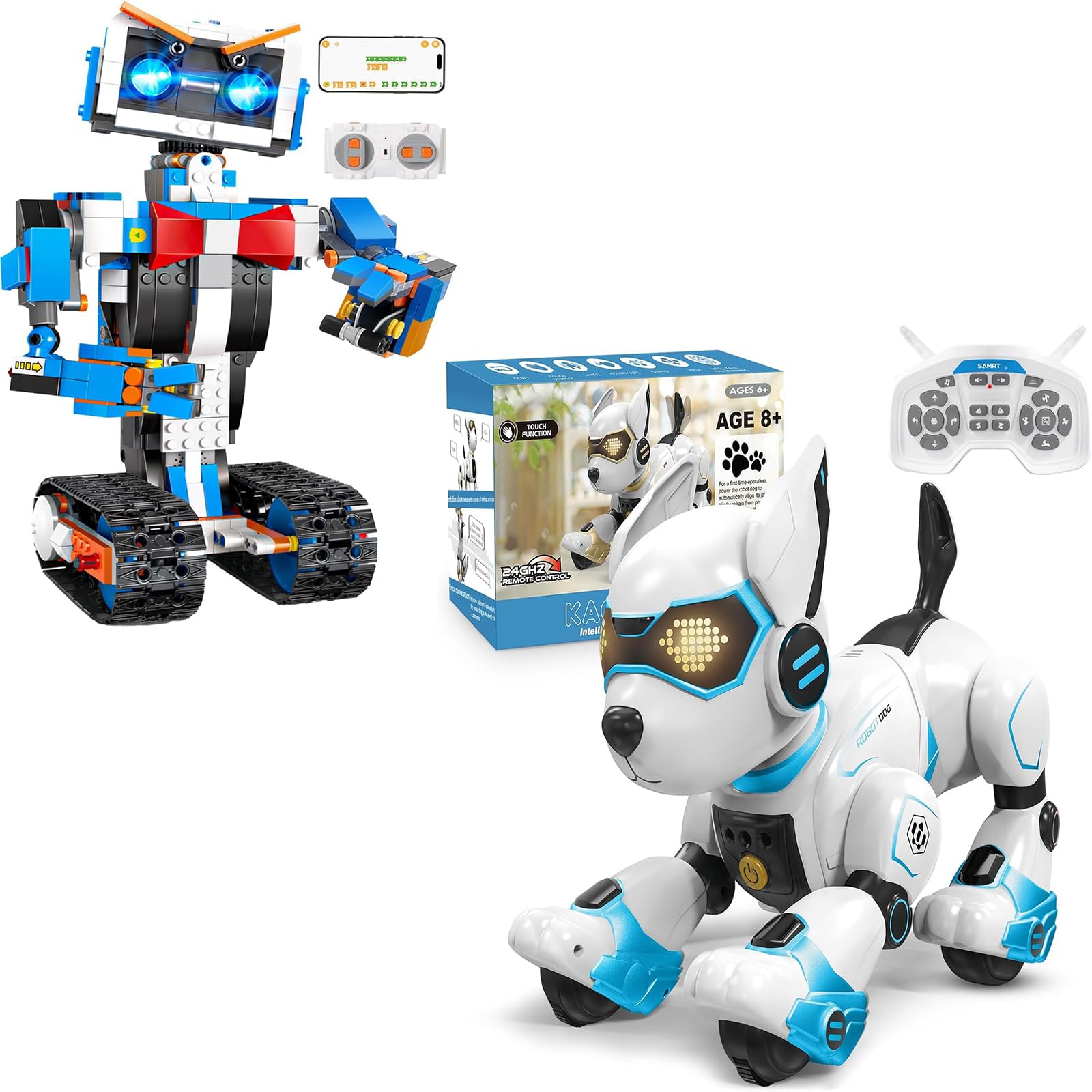 Amazon.com: okk Robot Building Toys & Robot Dog for Kids : Toys & Games