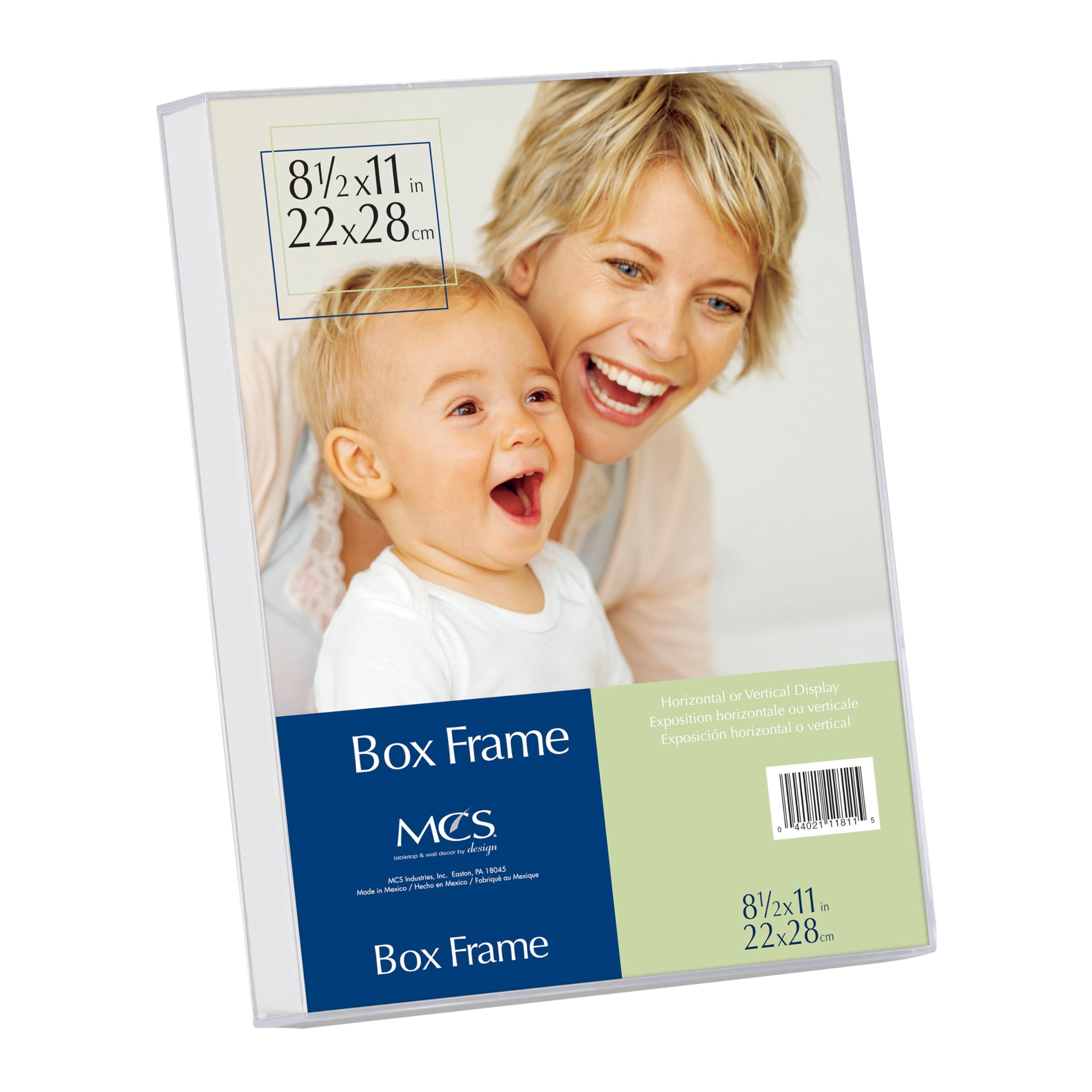 Amazon.com - MCS 8.5x11 Inch Clear Box Frame (11811) - Nursery Picture ...