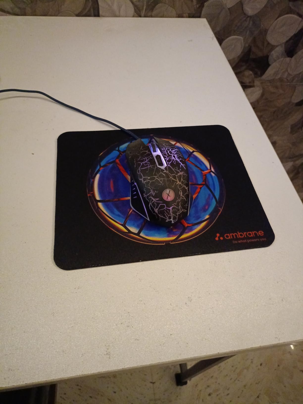 Ambrane Mouse Pad 7.5 x 9 inches for Gaming Mouse Pad, Compatible with ...