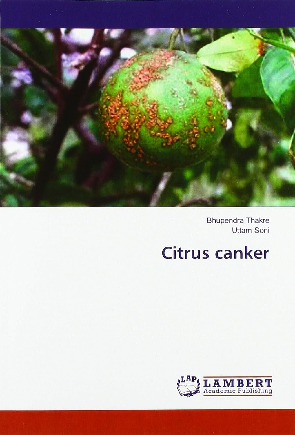 Citrus canker: Thakre, Bhupendra, Soni, Uttam: 9786139983438: Amazon ...