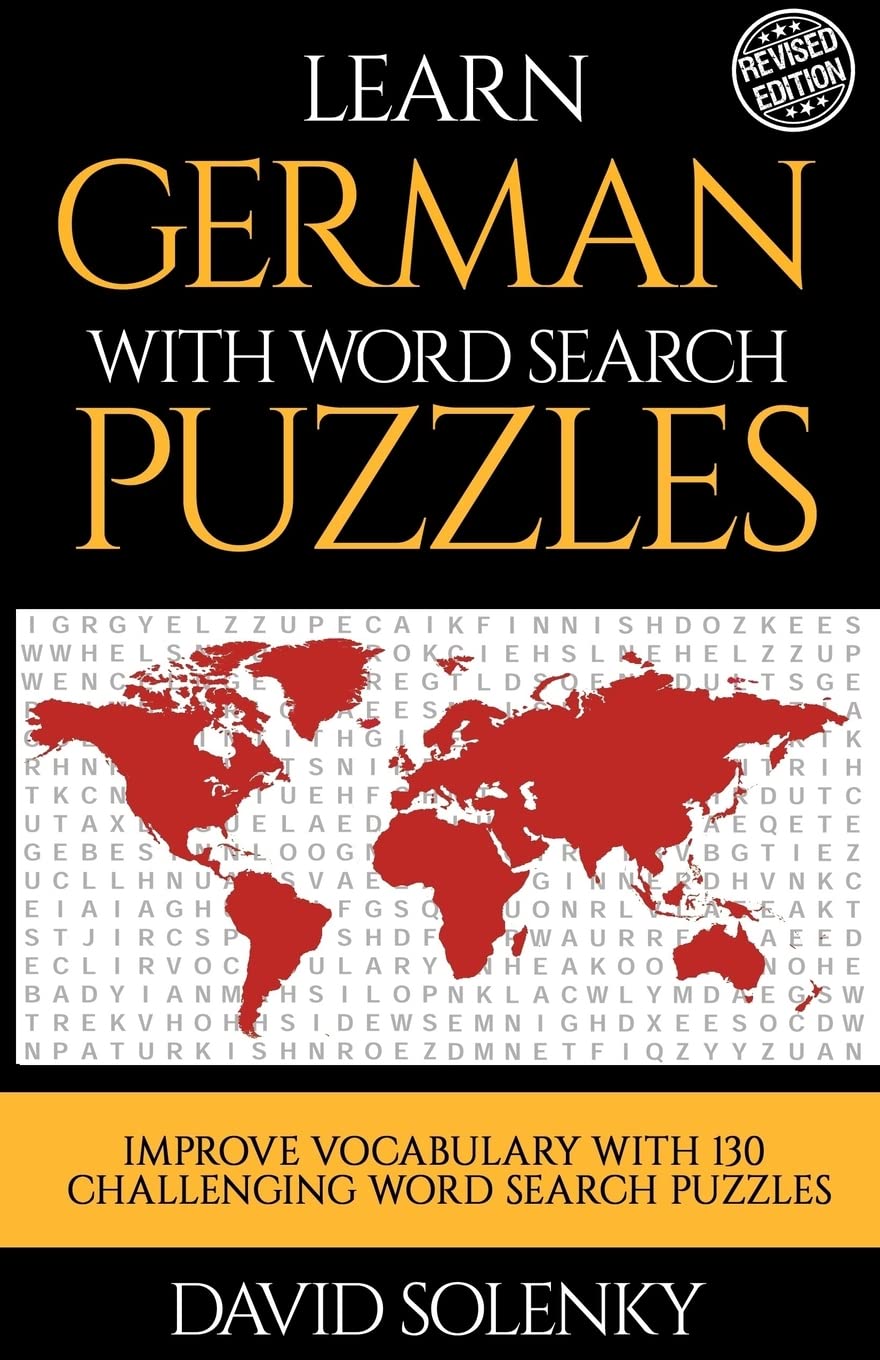 Learn German with Word Search Puzzles: Learn German Language Vocabulary ...