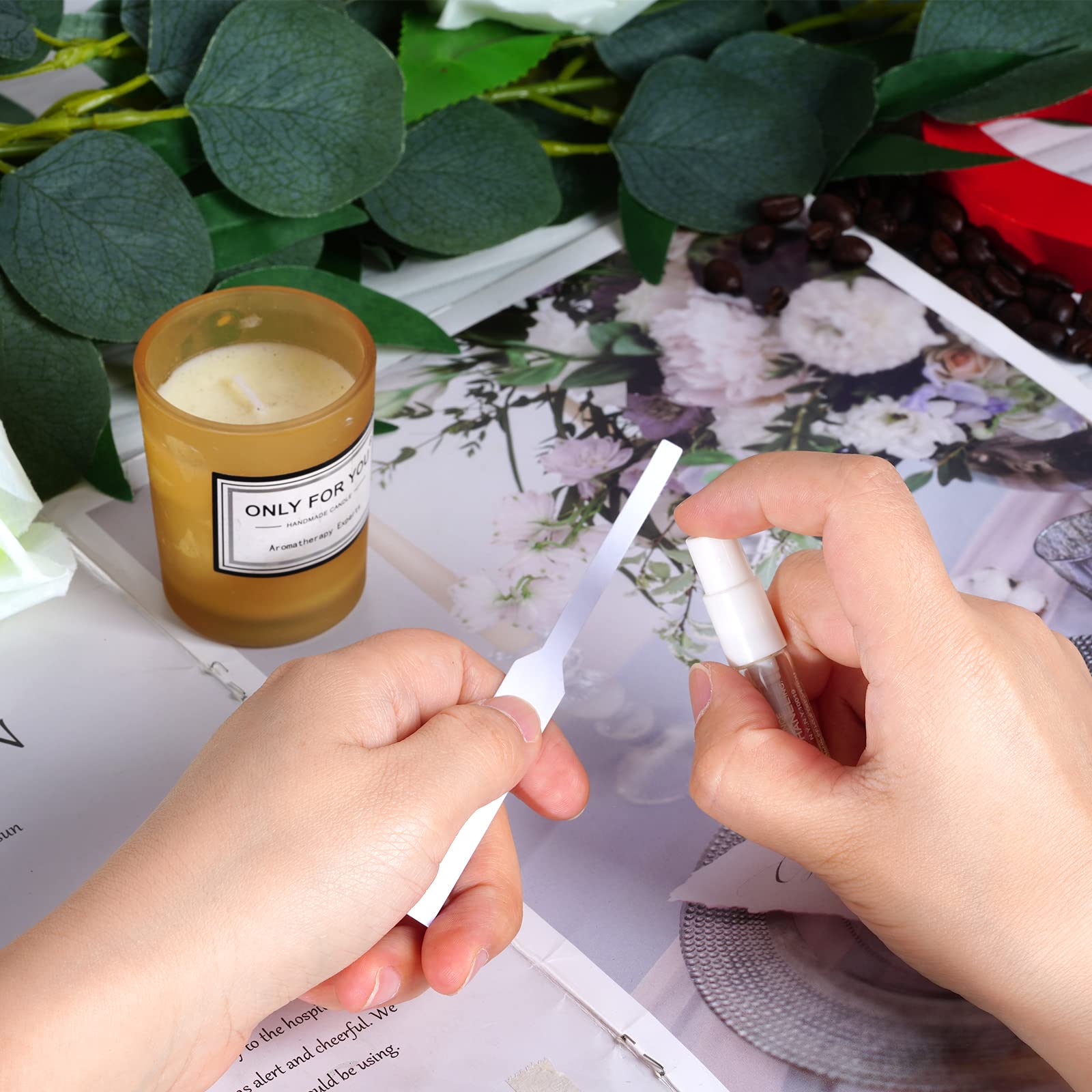 Snapklik.com : 800Pcs Perfume Test Strips Paper Perfume Testing Strips ...