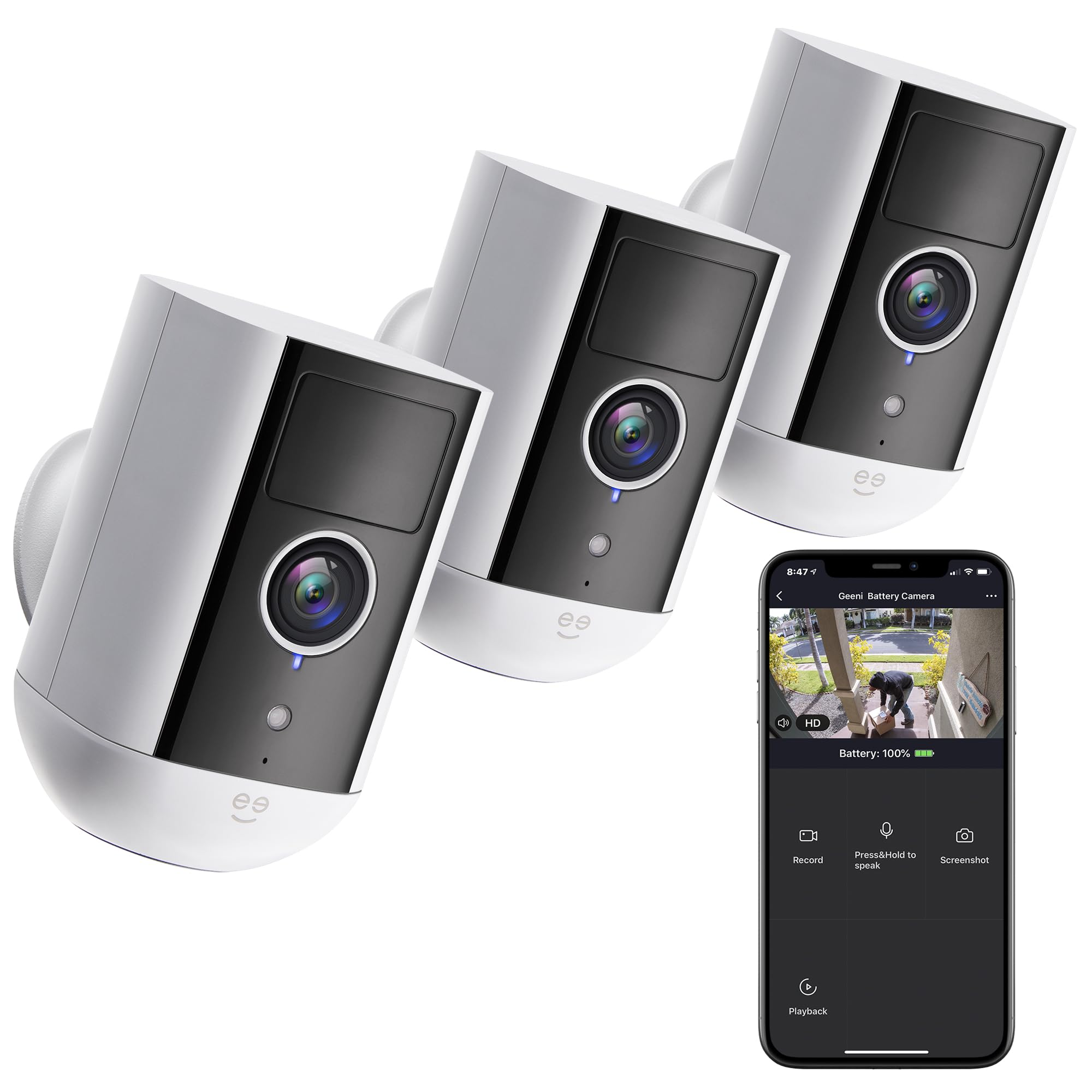 Amazon.com : Geeni Freebird Cameras for Home Security, Outdoor ...