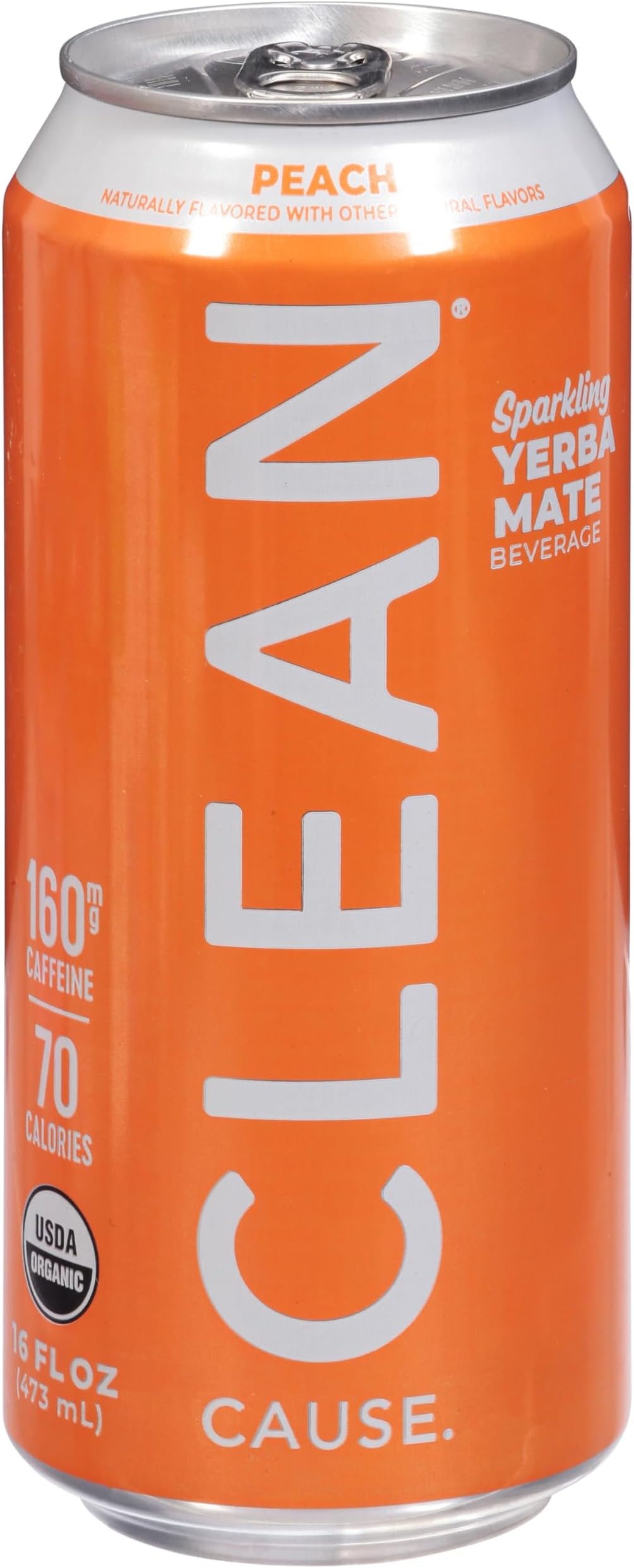 Amazon.com: Clean Cause, Yerba Mate Energy Drink, Raspberry, 16 oz
