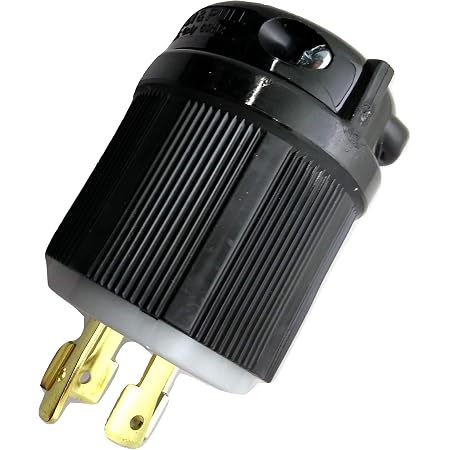 NEMA L14-20P 20 Amp 125/250 Volt Twist Lock Male Plug USA 3 Pole ...