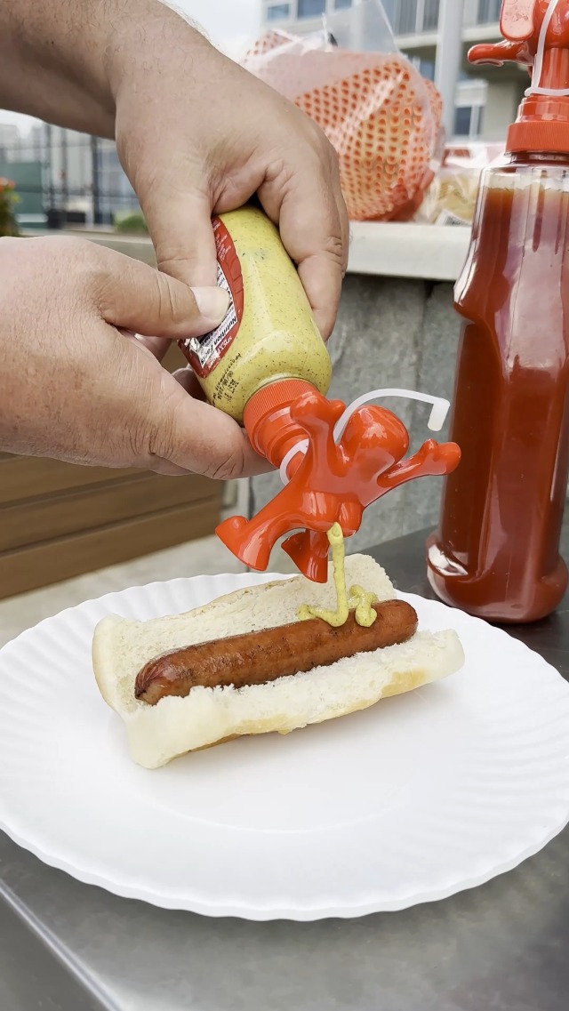 Watch Sir Perky Novelty Condiment Bottle Topper Funny Picnics on Amazon ...
