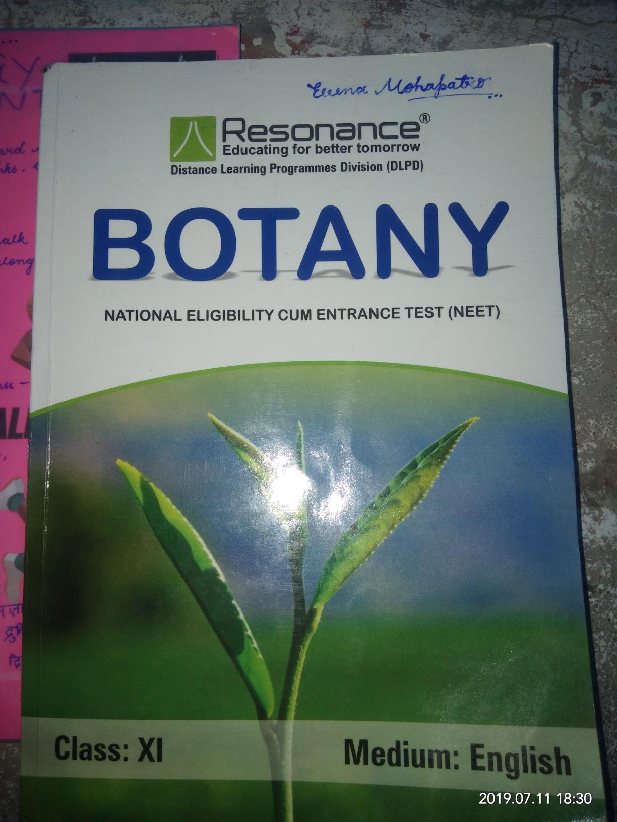 Buy Botany Module For Class XI NEET/AIIMS Book Online at Low Prices in ...