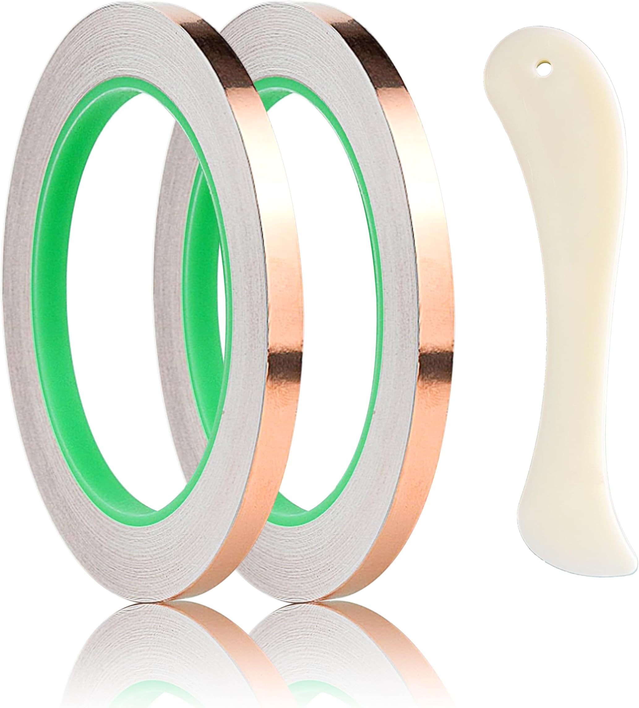 1/4 inch Double Sided Conductive Copper Foil Tape for Stained Glass ...