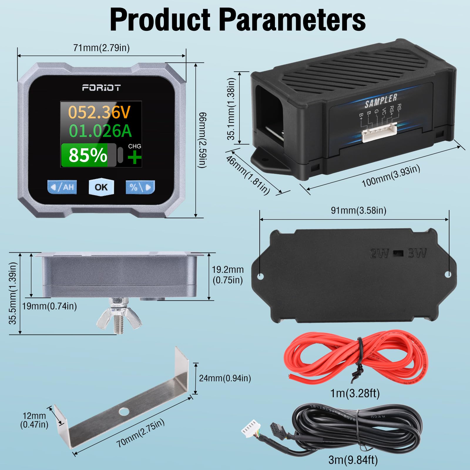 Snapklik.com : FORIOT Battery Monitor