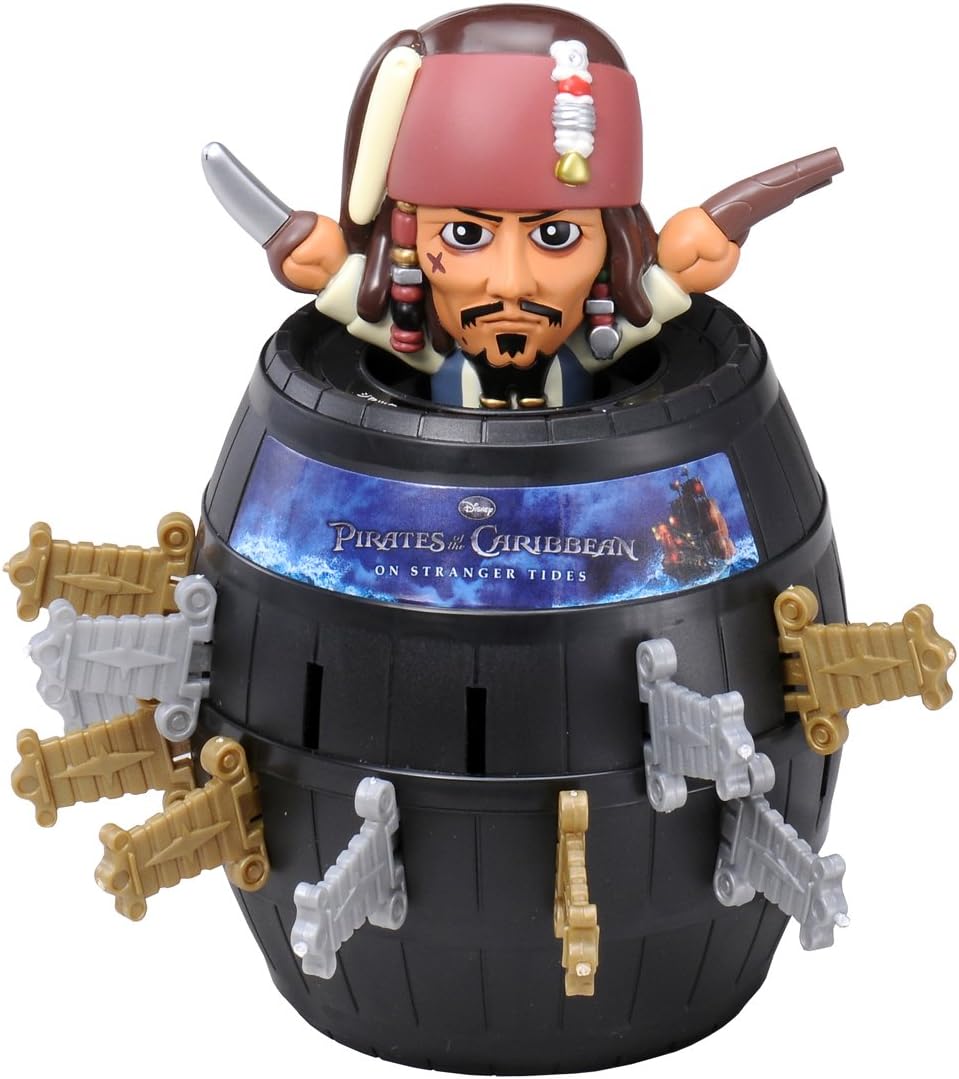 TAKARA TOMY Pop Up Pirates of the Caribbean Game : Amazon.co.uk: Toys ...