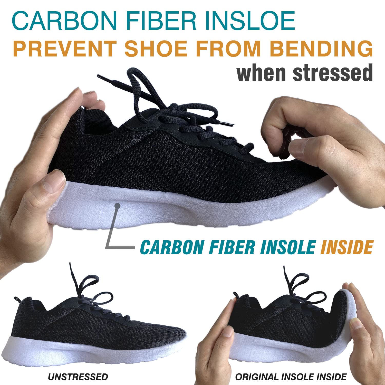 Snapklik.com : 1 Pair Mortons Extension Orthotic,Carbon Fiber Insole ...