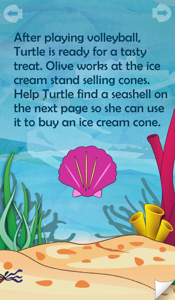 Turtle's Day at the Beach - Interactive Storybook for Kids - App on ...