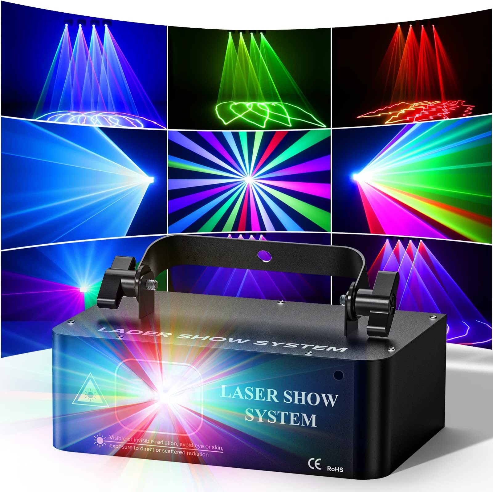 FantasyAttics LED Night Light Projector - Smart Laser Disco Light with ...