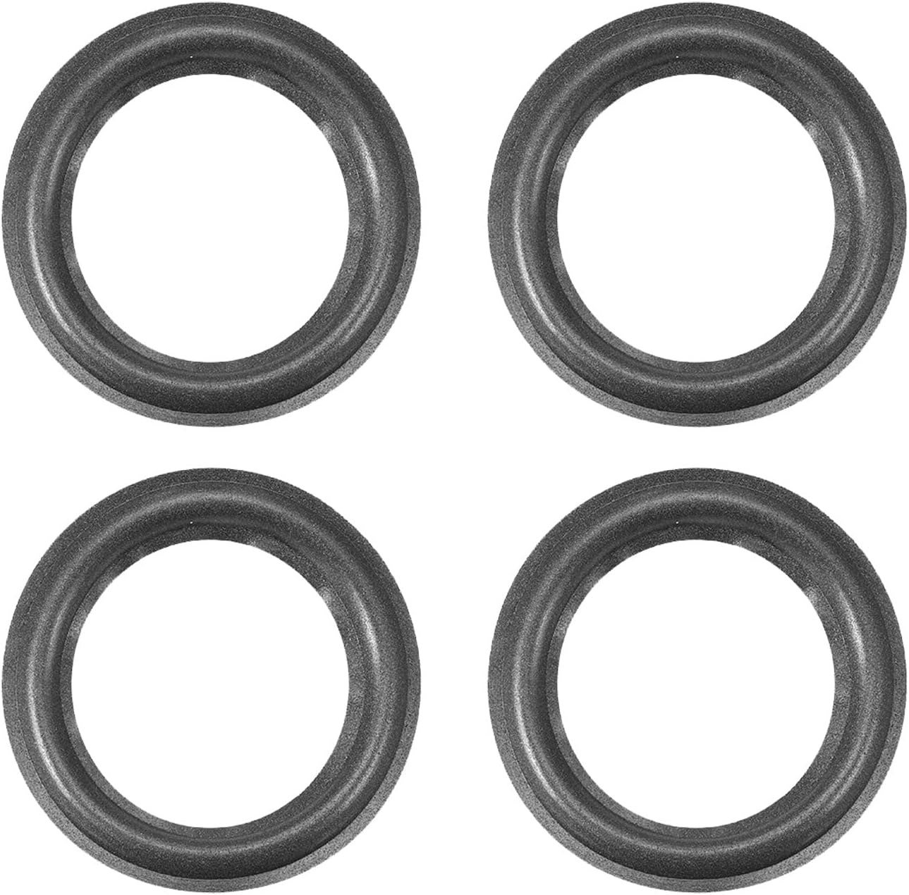 Amazon.com: Rebower Speaker Foam Edge Surround Rings Rubber Perforated ...