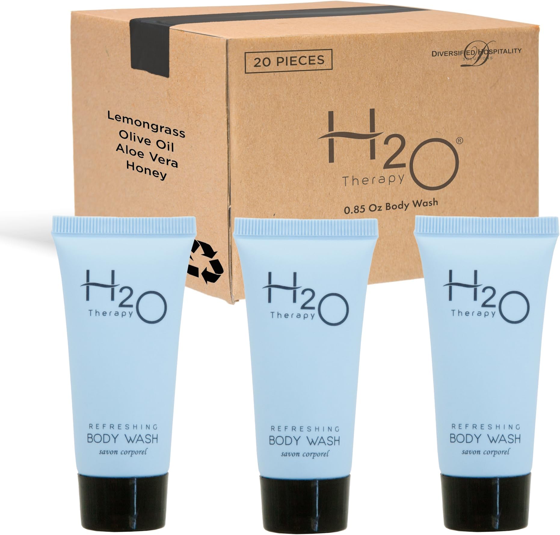 Amazon.com : Sea Salt Body Wash by H2O+ - A Vitamin E Enriched Body ...
