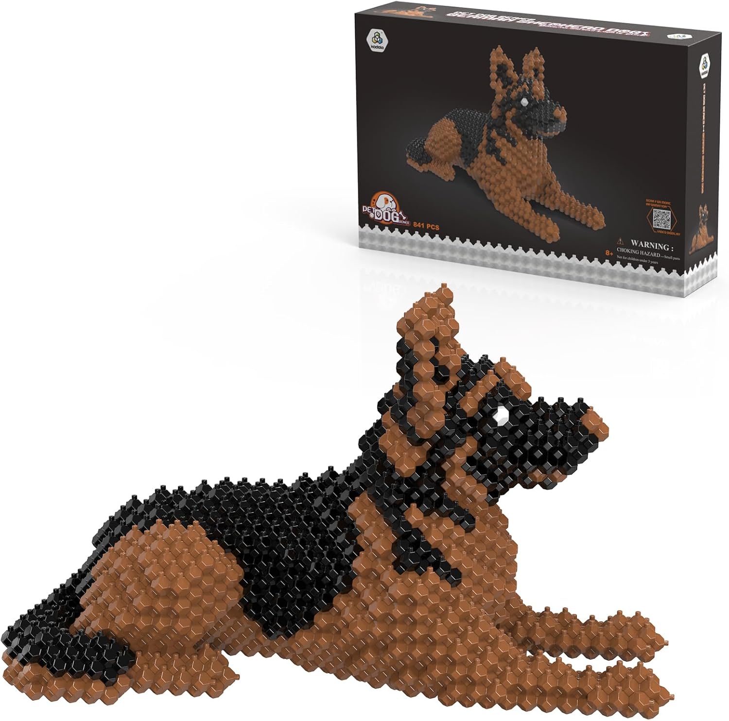 Amazon.com: KADELE Cute Dog Building Animal Sets, Extremely Challenging ...