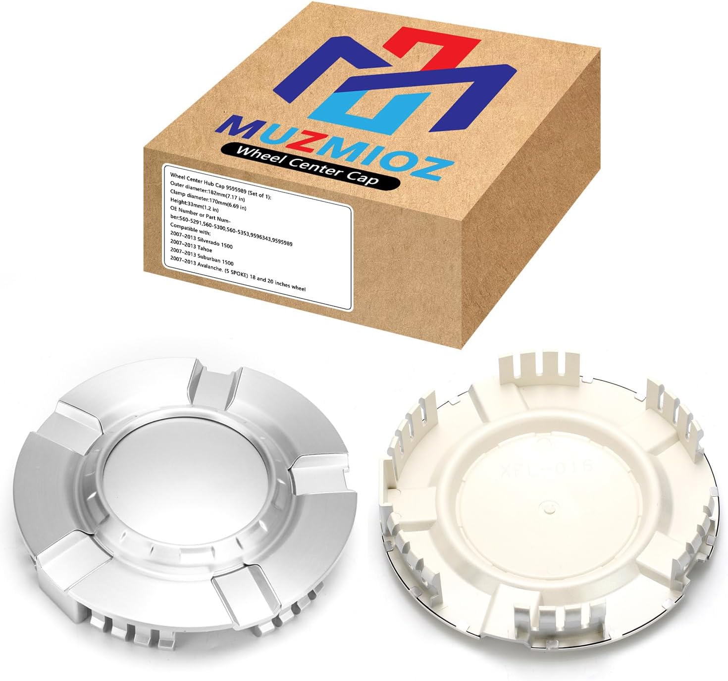 Amazon.com: Wheel Center Hub Cap 9595989 (Set of 1),Center Cover Hubcap ...