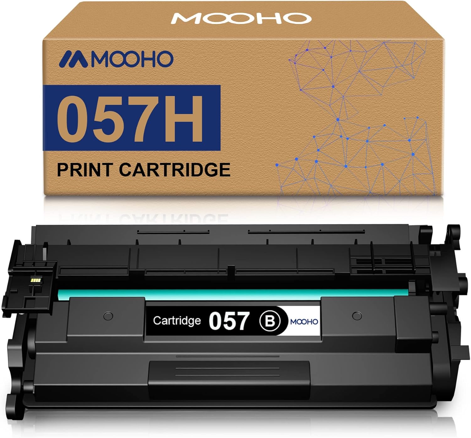 Mooho Cartucho de tóner compatible de repuesto para Canon 057 CRG-057 057H CRG-057H Tóner negro ...