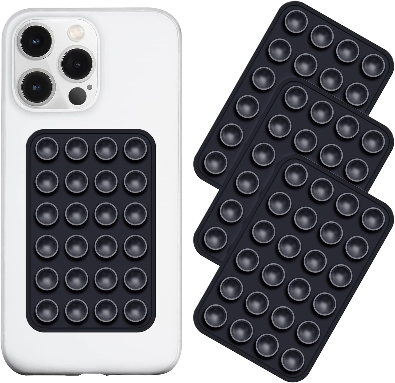 Amazon.com: LvShuLiangPin Silicone Suction Phone Case Mount 3 Pack ...