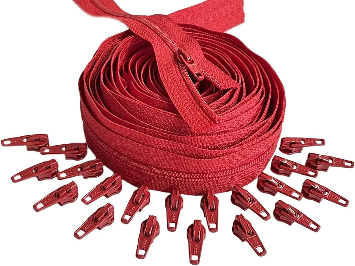 Amazon.com: #3 YKK Nylon Coil Continuous Zipper Chain by The Yard Make ...