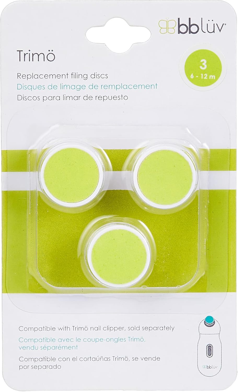 Amazon.com: bblüv - Trimö Replacement Filing Discs Stage 3, 6-12 m, 3 ...