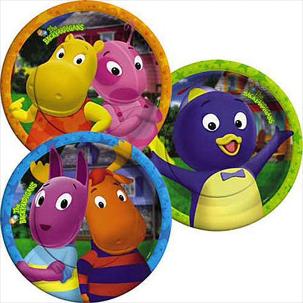Amazon.com: Backyardigans Small Paper Plates (8ct) : Toys & Games