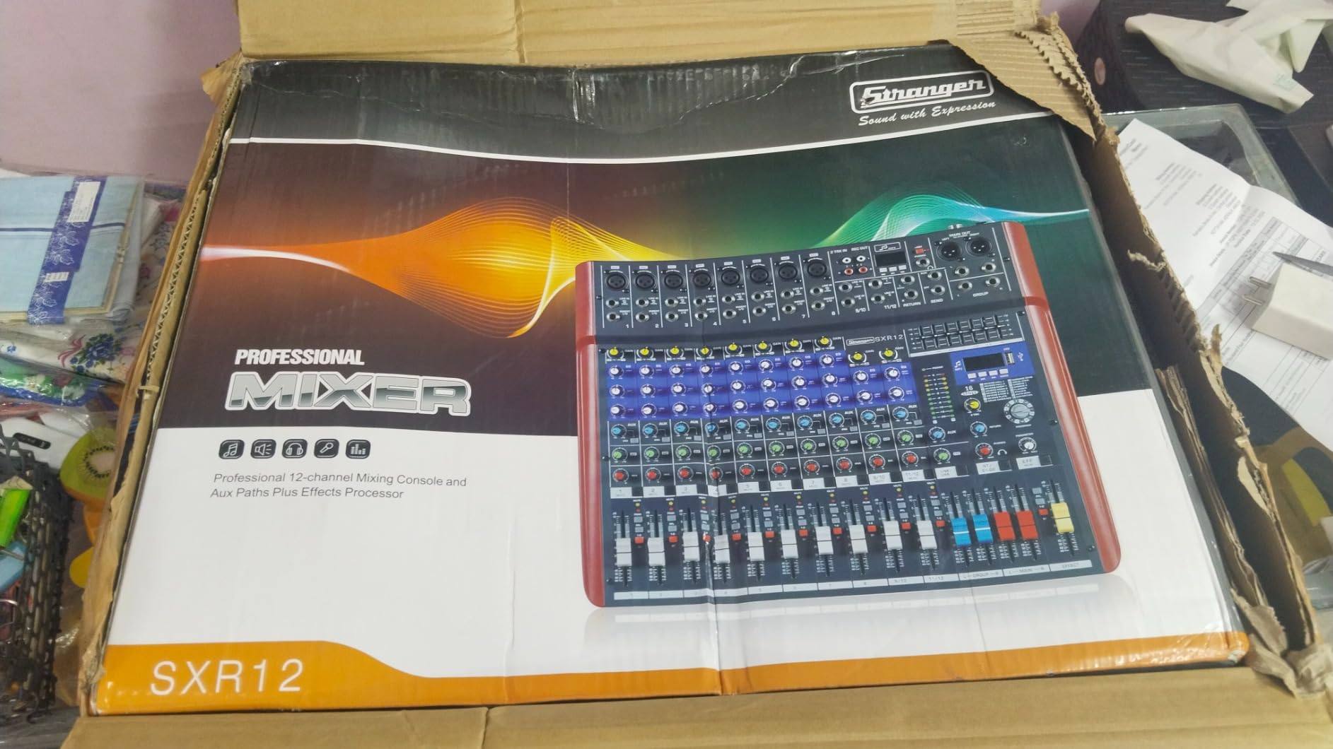 STRANGER SXR12 AUDIO MIXER : Amazon.in: Musical Instruments