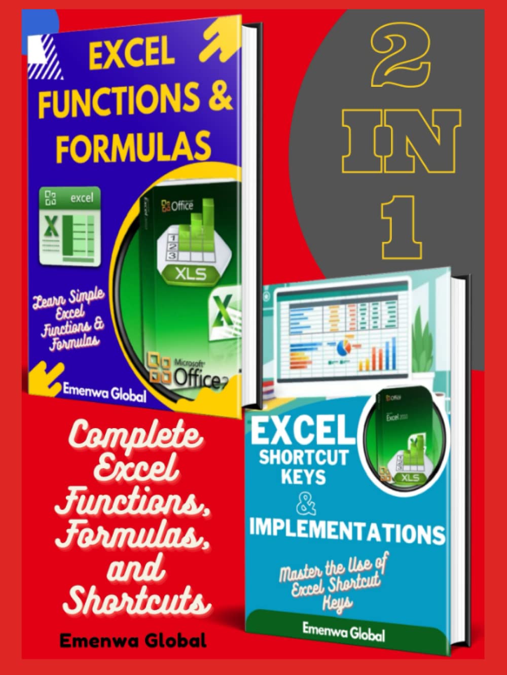 Complete Excel Functions, Formulas, and Shortcuts: For Student/Data ...