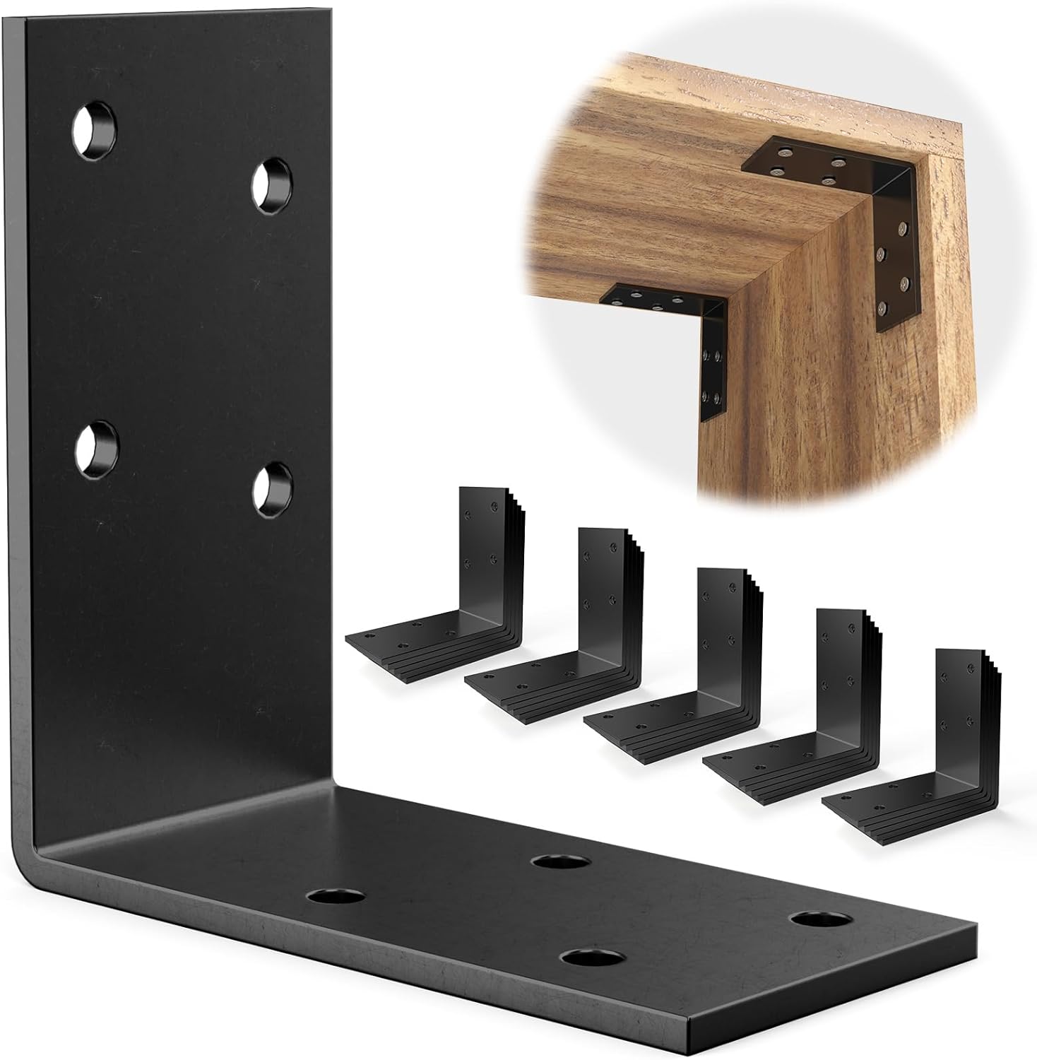 Amazon.com: L Brackets for Shelves 1.5” Wide，（25PCS） Heavy Duty Corner ...