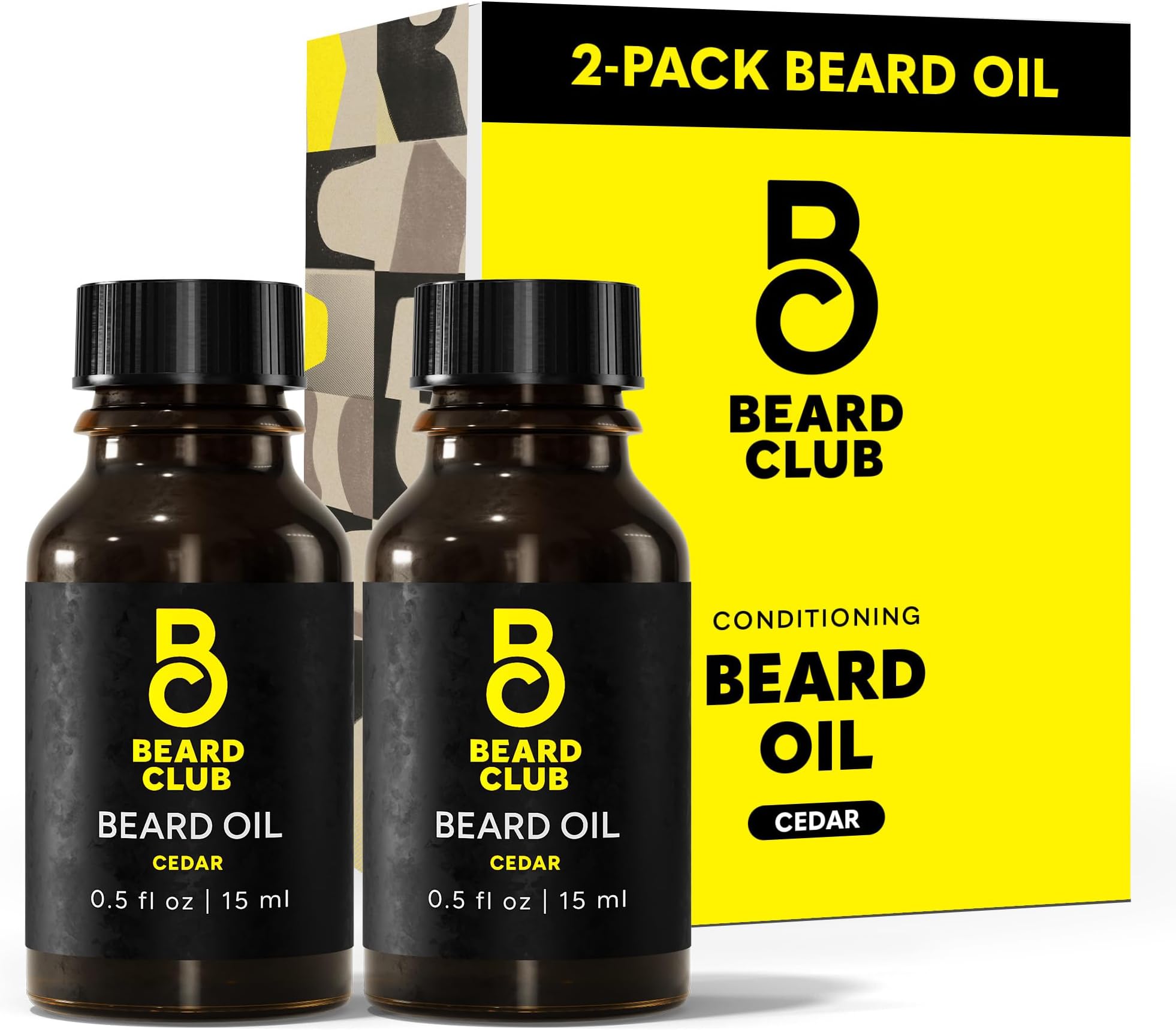 Amazon.com : Beard Club Premium Cedar Beard Oil for Men - Natural ...
